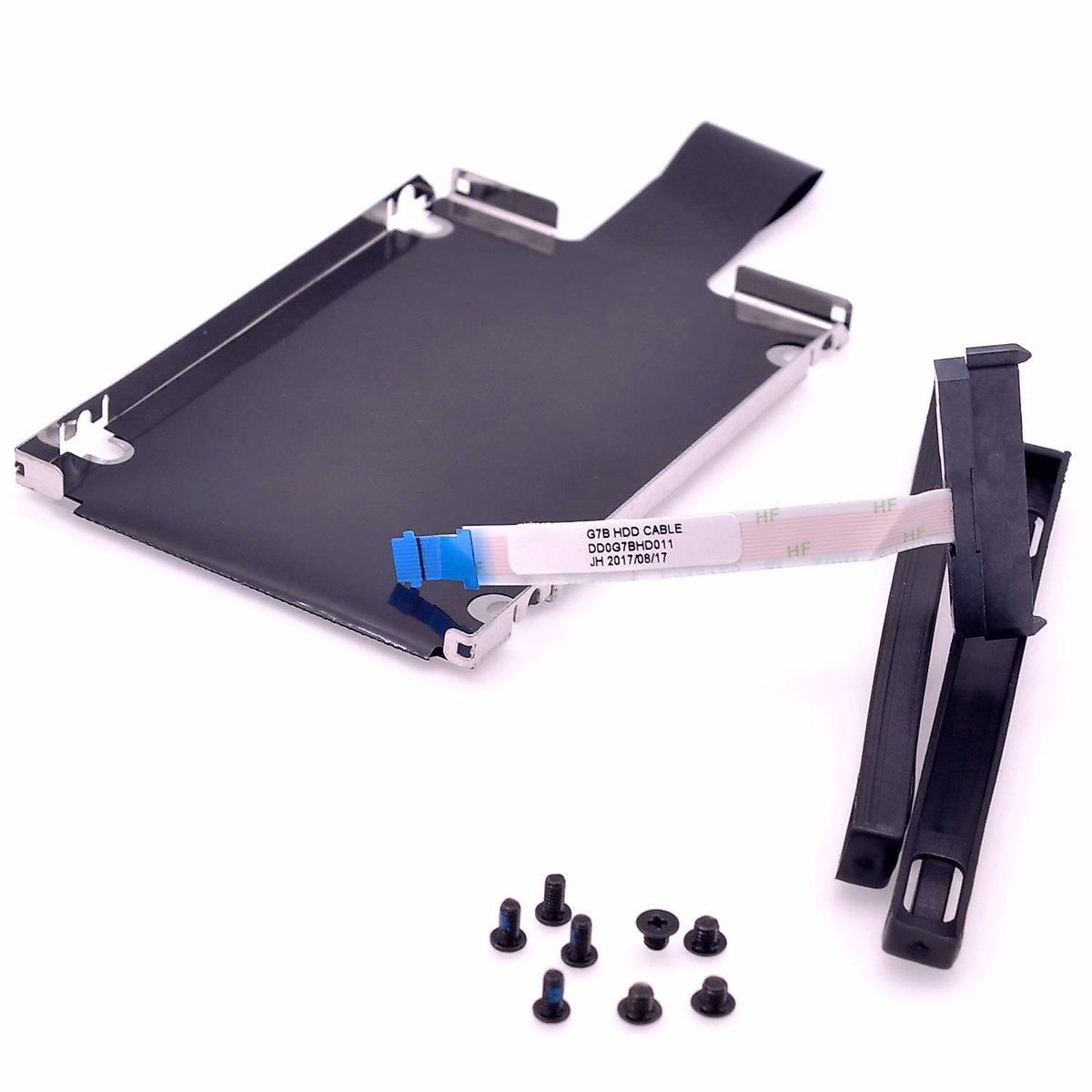 Deal4GO 2.5" HDD Caddy Bracket with SATA Hard Drive Cable DD0G7BHD011 L23889-001 Replacement for H P Pavilion 15-CS 15-CS0050TX 15-CS0051WM 15-CS0010DS 15-CS0010CA