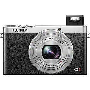 Fujifilm XQ2 Silver Digital Camera with 3-Inch LCD