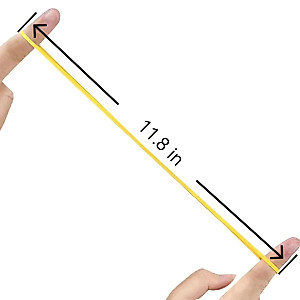 Mikily's 5 Colors Rubber Bands Ball for 0.33lb Office Supplies RubberBands