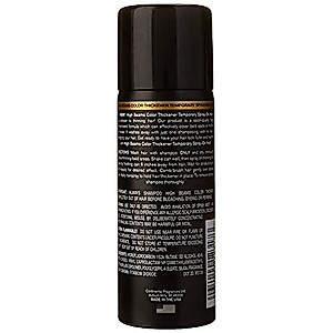 Salon Grafix High Beams Color Thickener Temporary Spray - Black for Unisex - 2.7 oz Hair Color