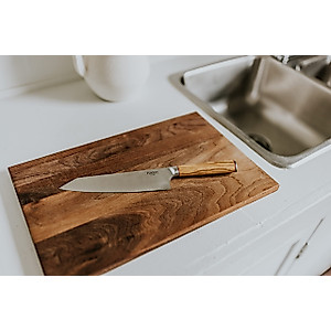 HARO CUTLERY Premium Series 9-piece Japanese Chef Knife Set | Damascus Knife Set | Forged AUS10V Steel Chef Knife Set Professional | Razor Sharp Knives Set For Kitchen | Kitchen Knife Set