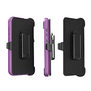 case for Galaxy S21 case,Samsung S21case,S21 Heavy Duty case[ with Clip][Shockproof] [Dropproof] [Dust-Proof], case for Samsung Galaxy S21 (PurpleSky Blue)