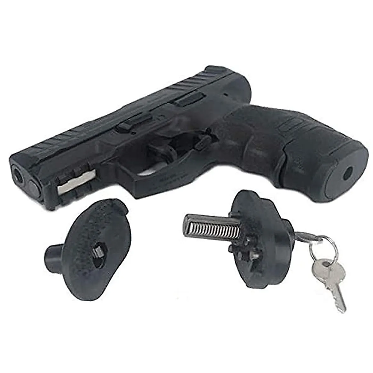 Yoknow Trigger Lock - fits Most Firearms, Handguns, Rifles, bb Gun and Shot Guns, Gun Lock with Keys, Gun Trigger Lock (3pcs)