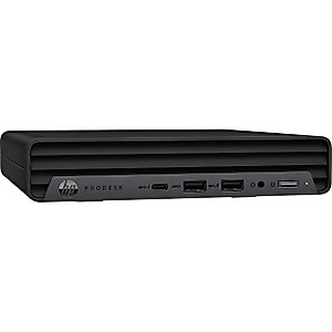 HP Business Desktop ProDesk 600 G6 Desktop Computer - Intel Core i5 10th Gen i5-10500T Hexa-core (6 Core) 2.30 GHz - 8 GB RAM DDR4 SDRAM - 256 GB SSD - Desktop Mini - Windows 10 Pro 64-bit - Intel UH