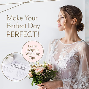 Wedding Planner - Undated Bridal Planning Diary and Organizer, Hard Cover, Pockets & Online Support