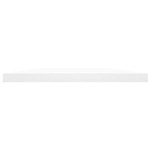 ZQQLVOO Bookshelf Boards 4 pcs,No Hardware for Installation,Floating Shelf Wall Mounted Replacement,Wall Shelf Display Wall Storage Shelf,Partition,Replace Plank,White 15.7"x11.8"x0.6" Chipboard