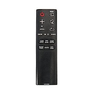 New Replacement Remote Control AH59-02692E Compatible with Samsung soundbar HW-JM6000C HW-J55 HW-J551 HW-JM35 HW-J450 HW-J355 HW-J355/ZA HW-J450/ZA HW-J550 HW-J550/ZA HW-J6000 HW-J6000/ZA HW-JM35/ZA
