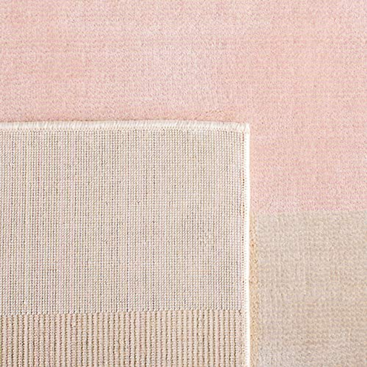 SAFAVIEH Orwell Collection 9' x 12' Pink / Purple ORW301U Mid-Century Modern Abstract Non-Shedding Living Room Bedroom Dining Home Office Area Rug