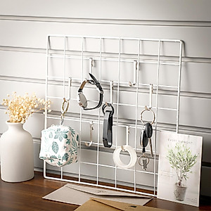 Lyrow 40 Pcs J Hook for Wire Shelving Hooks Stainless Steel Hanger Clip on Metal Wire Rack Hook Hanging Sink Grid Hook for Display Kitchen Bedroom Office Wire Shelf Pans Pots Kitchenware Shirts