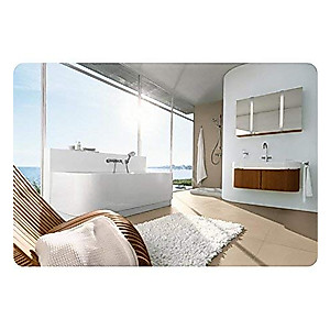 AXOR Hook Luxury 1-inch Modern Towel Holder in Chrome, 41537000