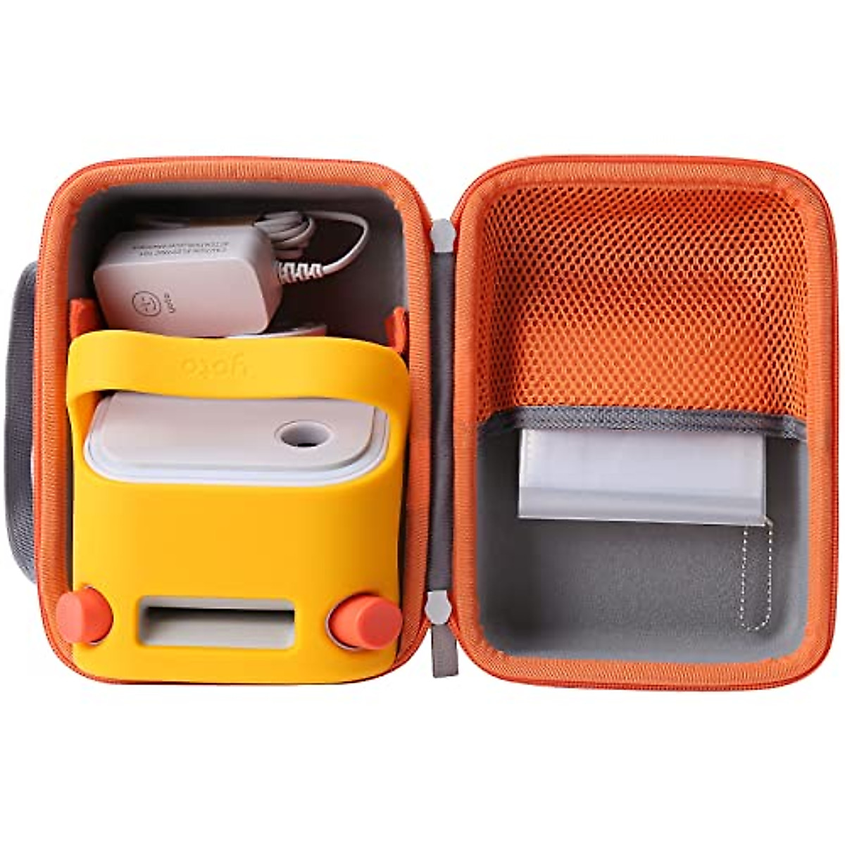 co2CREA Hard Case Replacement for Yoto Player Kids Audio Music Player Children Speaker Plays Audiobook Cards Radio and Card Case Hold up to 36 Yoto Cards