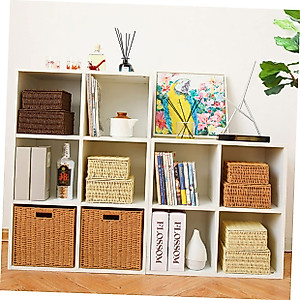 CHILDWEET 150cm Beige Wicker Storage Basket with Lid, Multipurpose Basket for Home, Kids, Office, Decor, Organization