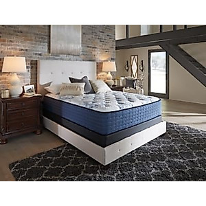 Signature Design by Ashley California King Size Mt Dana 13.5 Inch Firm Hybrid Mattress with Gel Memory Foam for Lumbar Support