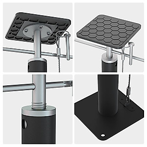 2pcs Heavy Duty RV Slide Out Support Jacks Adjusts from 20" to 42", 5000lb Capacity with Flat Bottom Slide-Outs for RV, Camper and Travel Trailer. (20" to 42")