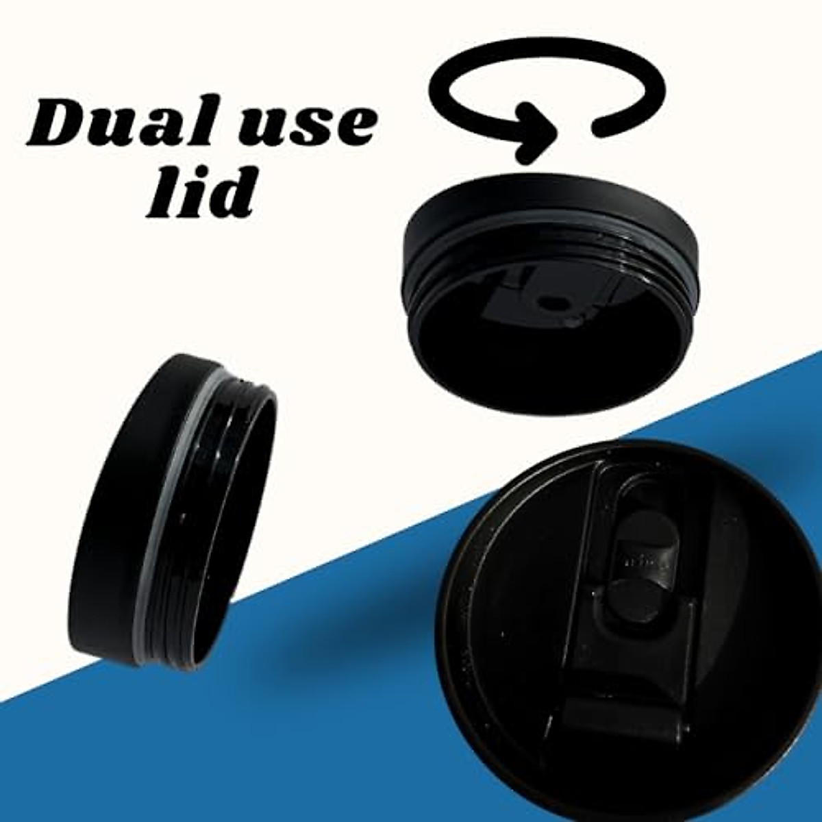 FROJA 40-oz Vacuum-insulated Stainless Steel Tumbler with Lid, Straw, 12 Hours Hot/24 Hours Cold, BPA-Free, Leak-Proof, Large Capacity