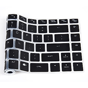 Keyboard Cover for Dell Alienware m15 R6 R7 R5 & Alienware m16 R1 R2, Alienware x15 R1 R2 & Alienware x17 R1 R2 & G16 7630 7620 Laptop, Alienware m16 R1 Keyboard Skin Protector - Black