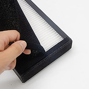 Filterhualv 2 Pack FLT4825 True HEPA Filter B Replacement Filter Compatible with Guardian Air Purifier AC4825, AC4300, AC4900, AC4850, AC4825DLX, CDAP4500, AP2200,FLT4825