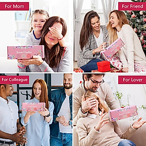 Candles Gifts for Women 3 Pack 2.5 oz Natural Floral Lavender Cherry and Rose Candles Set, Aromatherapy Candles for Home Scented, Portable Small Jar Candles Set for Travel, Spa, Bath, Yoga