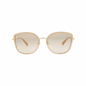 Gucci Square/Rectangle Sunglasses Nude Gold Pink Luxury Eyewear Made In Japan Metal Frame Designer Fashion for Everyday Luxury