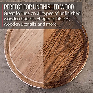 Virginia Boys Kitchens Coconut Cutting Board Oil - NO Mineral Oil - Food Safe Wood Seasoning for Kitchen Countertops, Cutting Boards, and Butcher Blocks - Made in USA