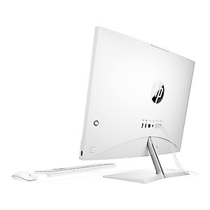 HP Pavilion Business All-in-One Desktop, 23.8" FHD Display, Intel Core i5-12400T, 16GB RAM, 1TB PCIe SSD, Webcam, HDMI, Wi-Fi, Wired Keyboard & Mouse, Windows 11 Pro, White