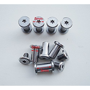 10 sets/lot Corby Fasteners - Assorted Diameters and Metals screws for Knifemakers Supply,DIY Knife handle stainless steel EDC screw Hunting Knives screws