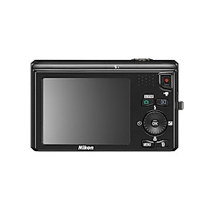 Nikon COOLPIX S6300 16 MP Digital Camera with 10x Zoom NIKKOR Glass Lens and Full HD 1080p Video (Black)