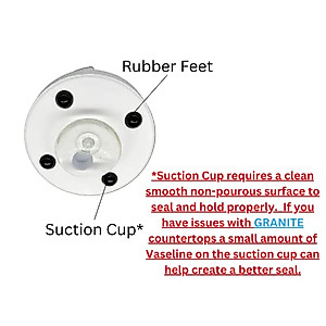 HOYT DESIGN for Oral-B Countertop Electric Toothbrush Replacement Brush Head Holder Organizer Stand