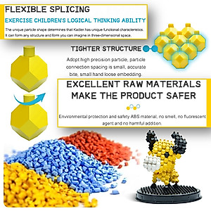 KADELE Animals Toy Building Sets，Extremely Creative and Challenging STEM Building Toys,Educational Toys for Boys and Girls Ages 8 and Up(79 Pieces)