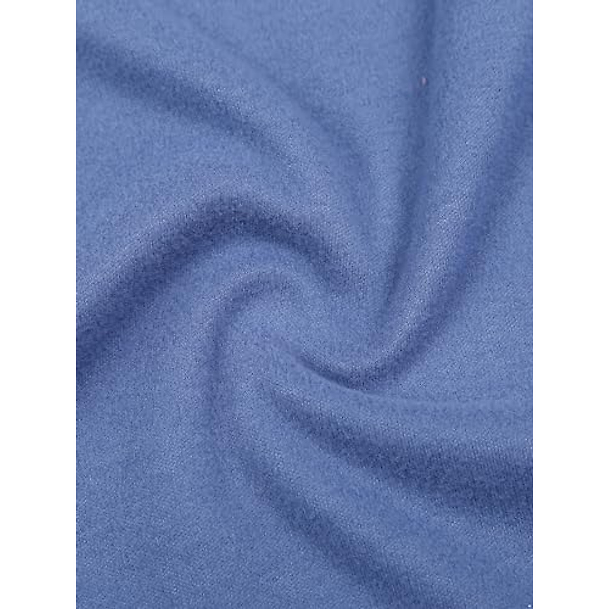 YiZYiF Kids Base Layer Tops Thermal Underwear Boys Girls Long Sleeve Mock Neck Winter Warm Shirts Baselayer T-Shirts Blue 9-10 Years