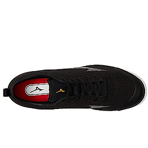 Mizuno Men's Dominant 4 TPU Baseball Shoe, Black-White, 9