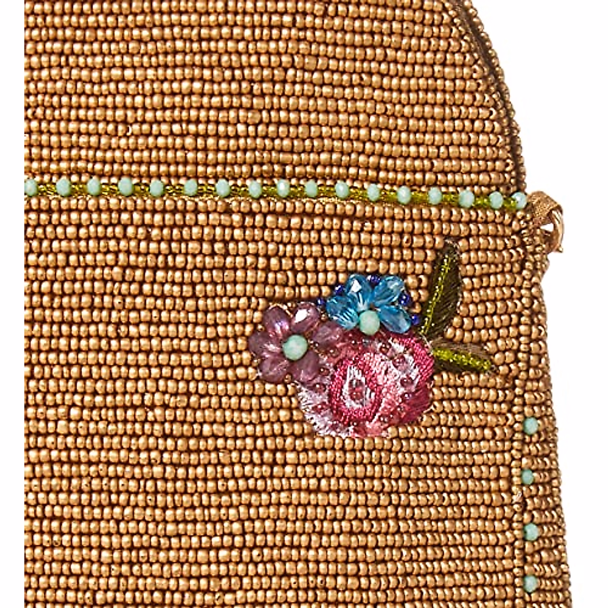 Mary Frances Pretty Parrot Beaded Crossbody Handbag, Multi