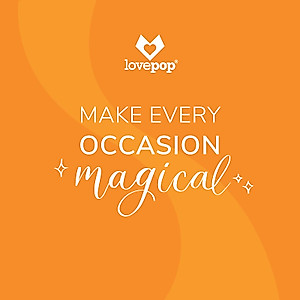 Lovepop Birthday Cake Bouquet, 10.25 x 7.5”-3D Paper Flower Greeting Card - Birthday Bouquet, Paper Flower Pop Up Bouquet Card, Floral Birthday Card, Pop Up Birthday Card