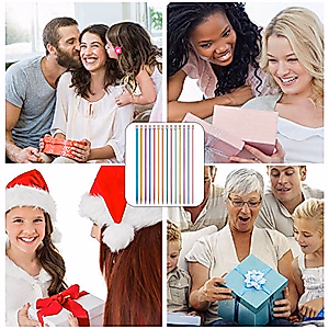 BCMRUN 28Pcs/14 Pairs Stainless Steel Knitting Needles Set, Colored Straight Single Pointed Metal Knitting Needles, 14 Size from 2.0mm-10.0mm, 13.8 Inches Length for Handmade DIY Knitting