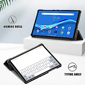 Gylint Case for Lenovo Tab M10 HD (2nd Gen), Folding Folio Ultra-Thin Smart PU Leather Stand Case Cover for Lenovo Tab M10 HD Gen 2 TB-X306F / TB-X306X (Not for M10 HD) Don't Touch Me