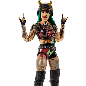 Mattel WWE Shotzi Elite Collection Action Figure, 6-inch Posable Collectible Gift for WWE Fans Ages 8 Years Old & Up