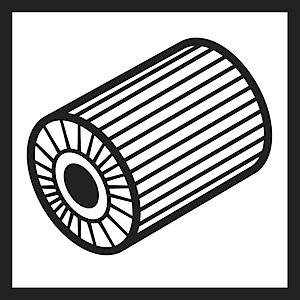 Bosch 2608000600 P180 Flap Sanding Wheel with Fleece, 0 V, Brown