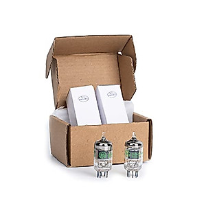 Fosi Audio 7-Pin 5654W Tested/Matched Vacuum Tubes Substitute for 6AK5 6J1 6J2 6J1P EF95 Preamplifier Tubes (2PCS)