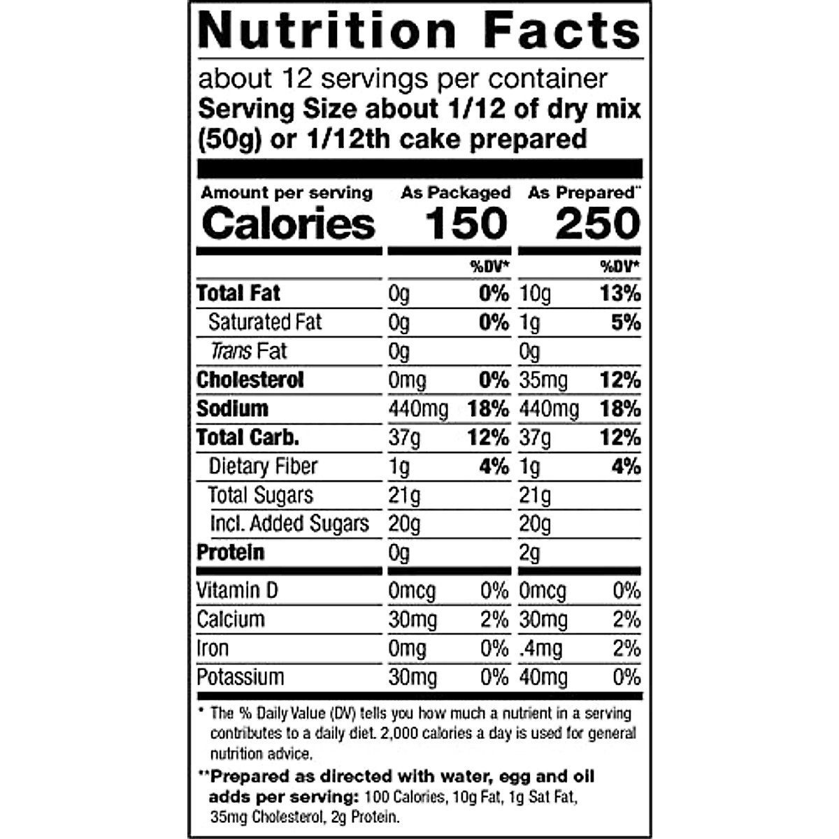 Pamela's Gluten Free Vanilla Cake Mix, Dairy Free, Kosher, 21-Ounce Bag (Pack of 6)