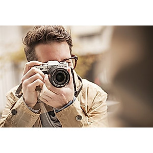 Fujifilm X-T10 Silver Mirrorless Digital Camera Kit with XC16-50mm F3.5-5.6 OIS II Lens