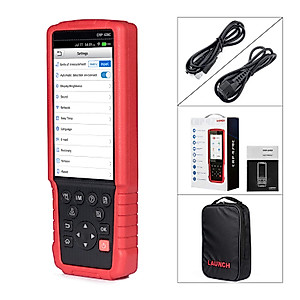 2024 Upgrade LAUNCH CRP429C Elite Android All System OBD2 Scanner with 15 Reset,Lifetime Free Online Update,ABS Bleeding,Injector Coding/Oil/Throttle/EPB/BMS/D-P-F/SAS/IMMO/TPMS Reset/Gear Relearn.etc