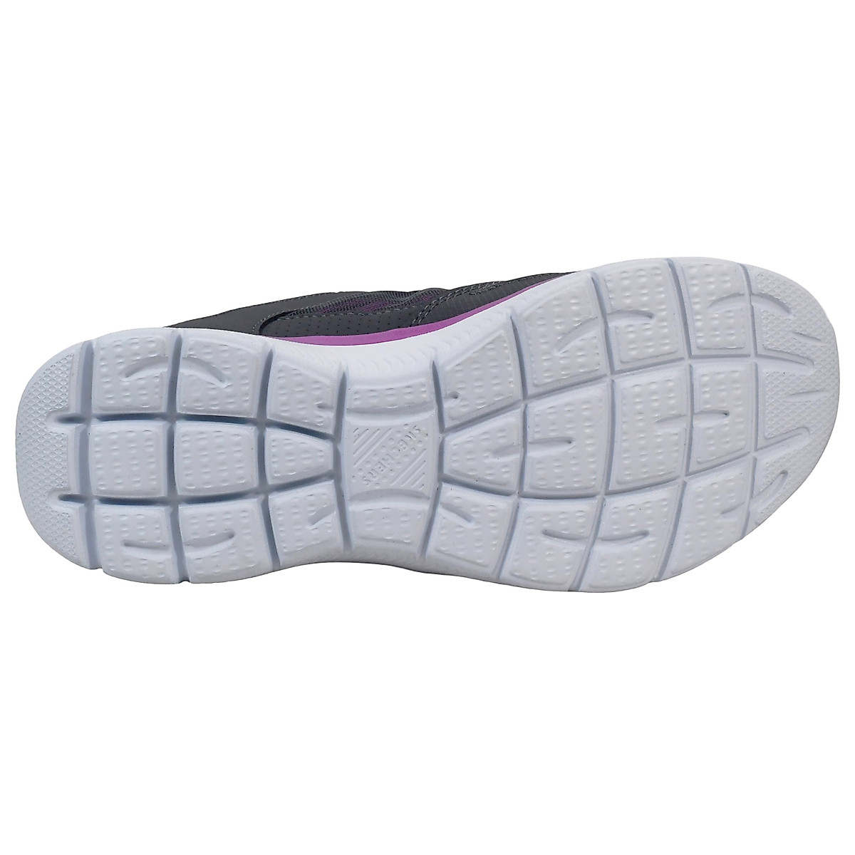 Skechers Women's Summits - New World Sneaker, Charcoal/Purple, 8 W US