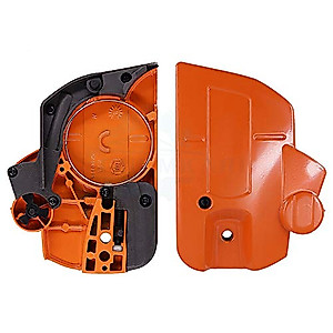 AMINORD Chain Brake Assembly Clutch Side Cover for Husqvarna 445 450 Chainsaw Spare Parts #544097902