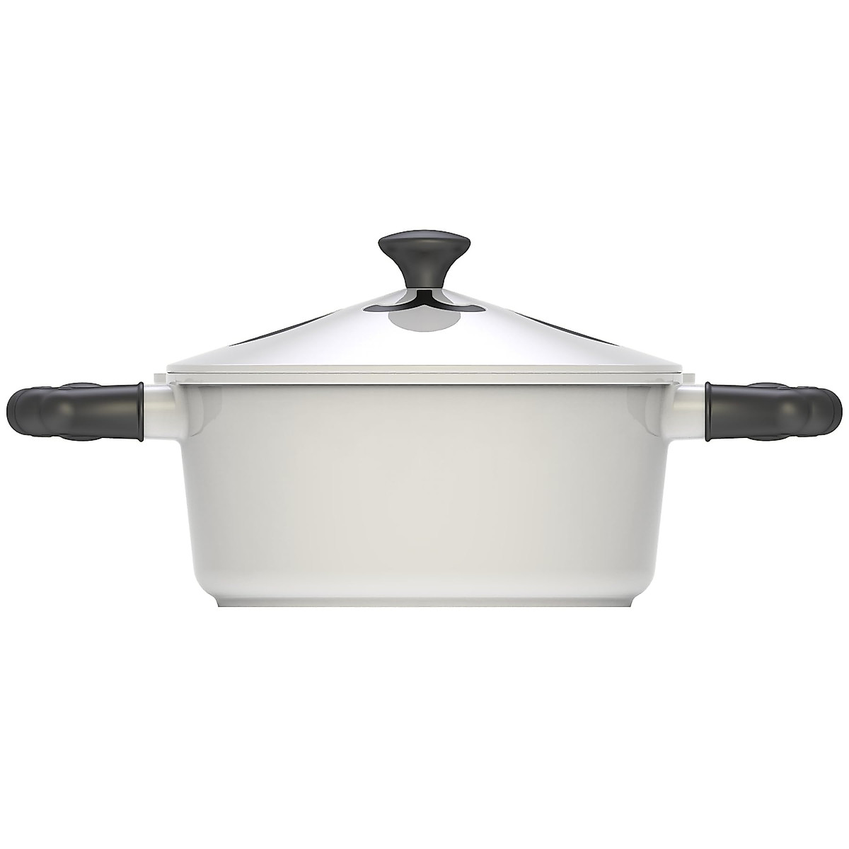 Panda-Shaped Nonstick Casserole Pot with Aluminum Lid, 7-Inch, 2QT Capacity, Double Handle, Compatible with All Cooktops – Cute and Functional for Home and Restaurant Use, PFOA Free