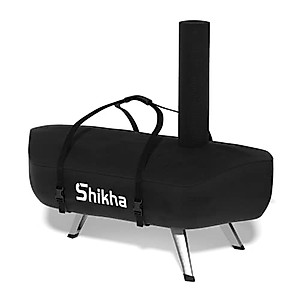 Shikha ooni Karu 12 Carry Cover Pizza Oven Cover Pizza Oven Cove Waterproof 600D Pizza Oven Carry Cover Accessories Cover for Gas Pizza Oven