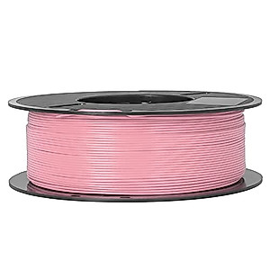 3D Printer Consumable, 1kg PLA Filament Smokeless Anti Clogging for Printing(Pink)