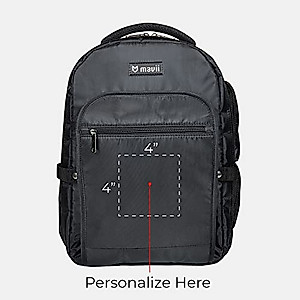 Mavii - The Convention Backpack - 17 inch Suitcase-style Dance Backpack, Versatile Travel Gear, Black