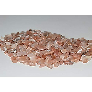 Nature's Enlightenment Sunstone Tumbled Crystal Chips 50g