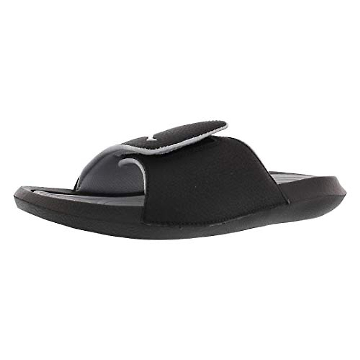 Nike mens Jordan Hydro 6 Sandal, Black White Wolf Grey, 14