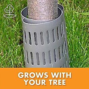 EasyFlex 1131-6C Tree Trunk Protector, 6 Count (Pack of 1), Gray